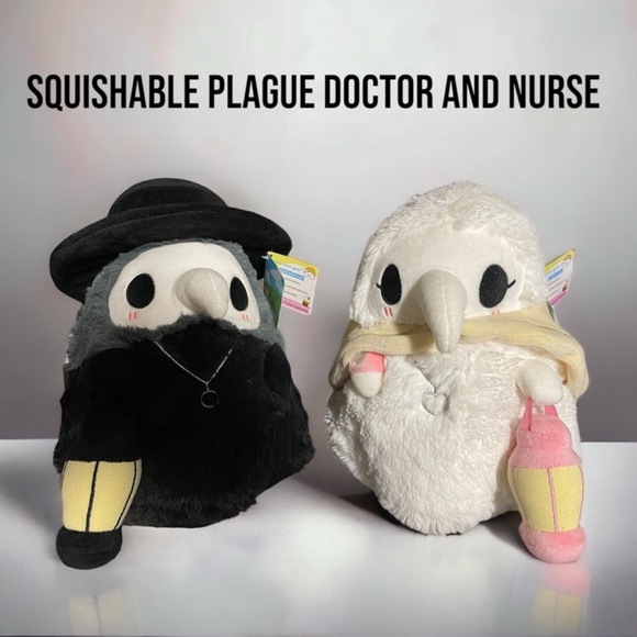Squishable | Toys | New Squishables Plague Doctor And Nurse Plush Set ...